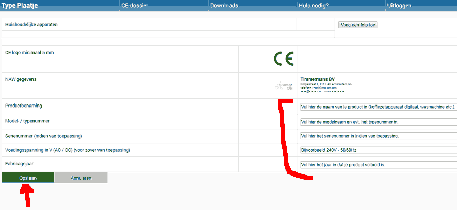 CE-markering Huishoudelijke Apparaten
