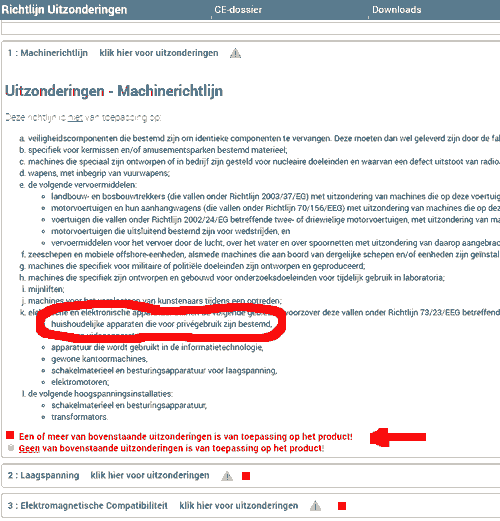CE-markering Huishoudelijke Apparaten